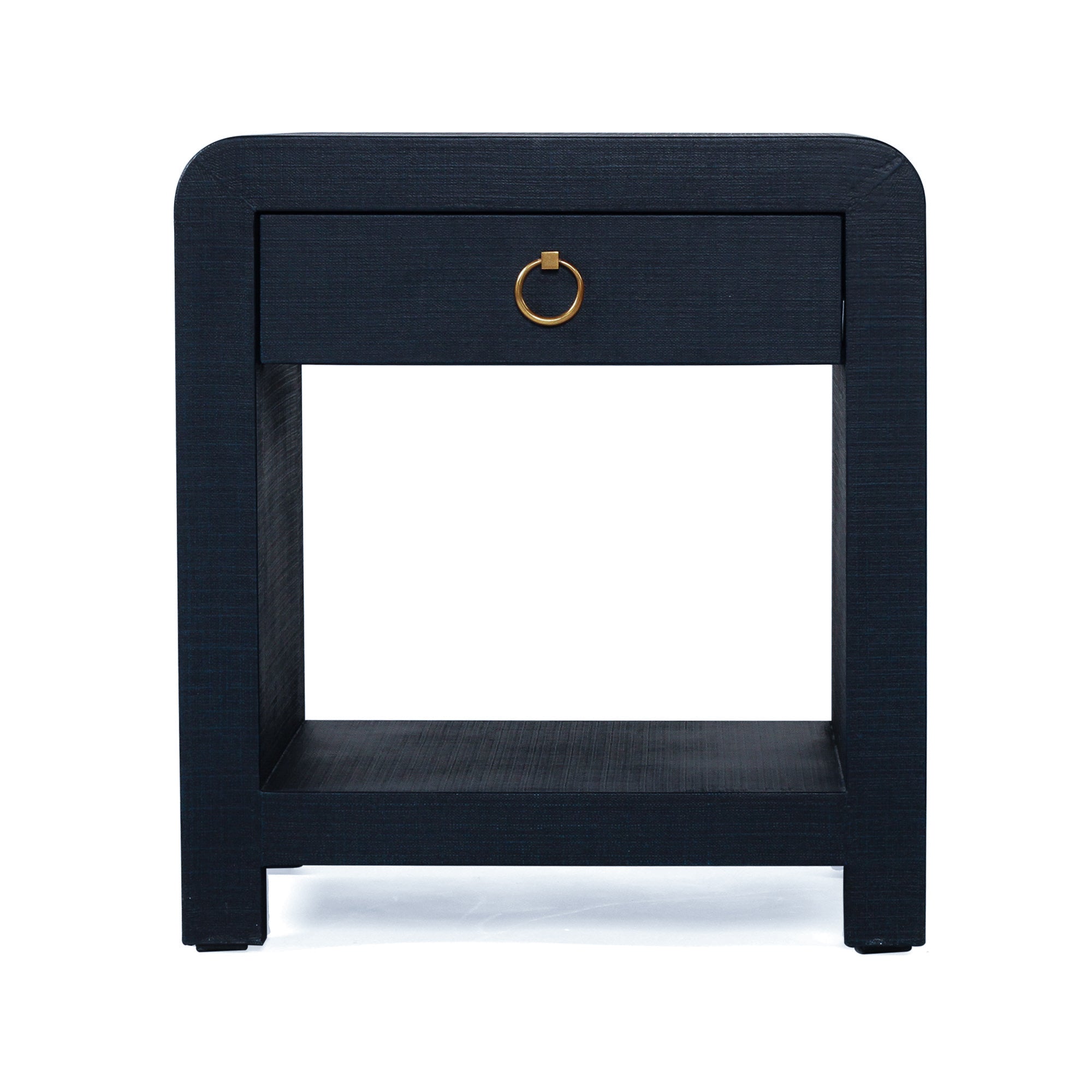 Newhaven Bedside Table - Navy – Serrata Living