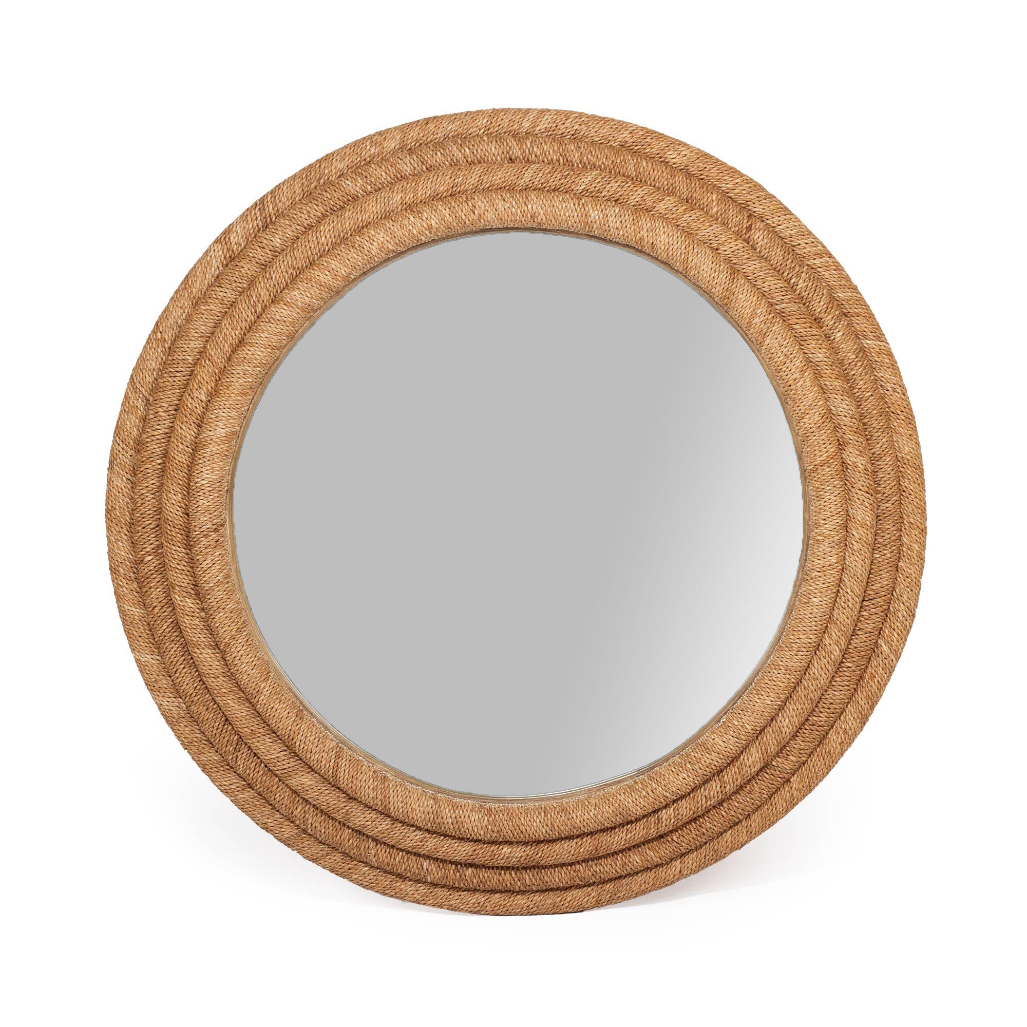 Chloe Natural Rope Mirror - 4 Rope Frame - 90cm – Serrata Living