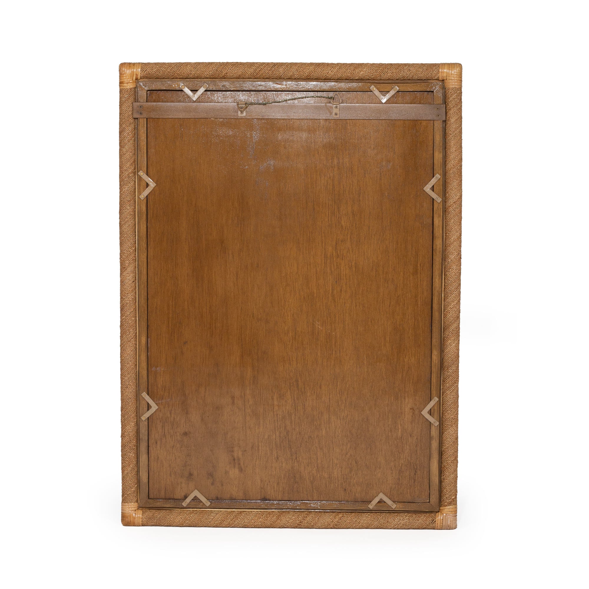 Chloe Natural Rope Mirror- Rectangular - 2 Rope Frame – Serrata Living