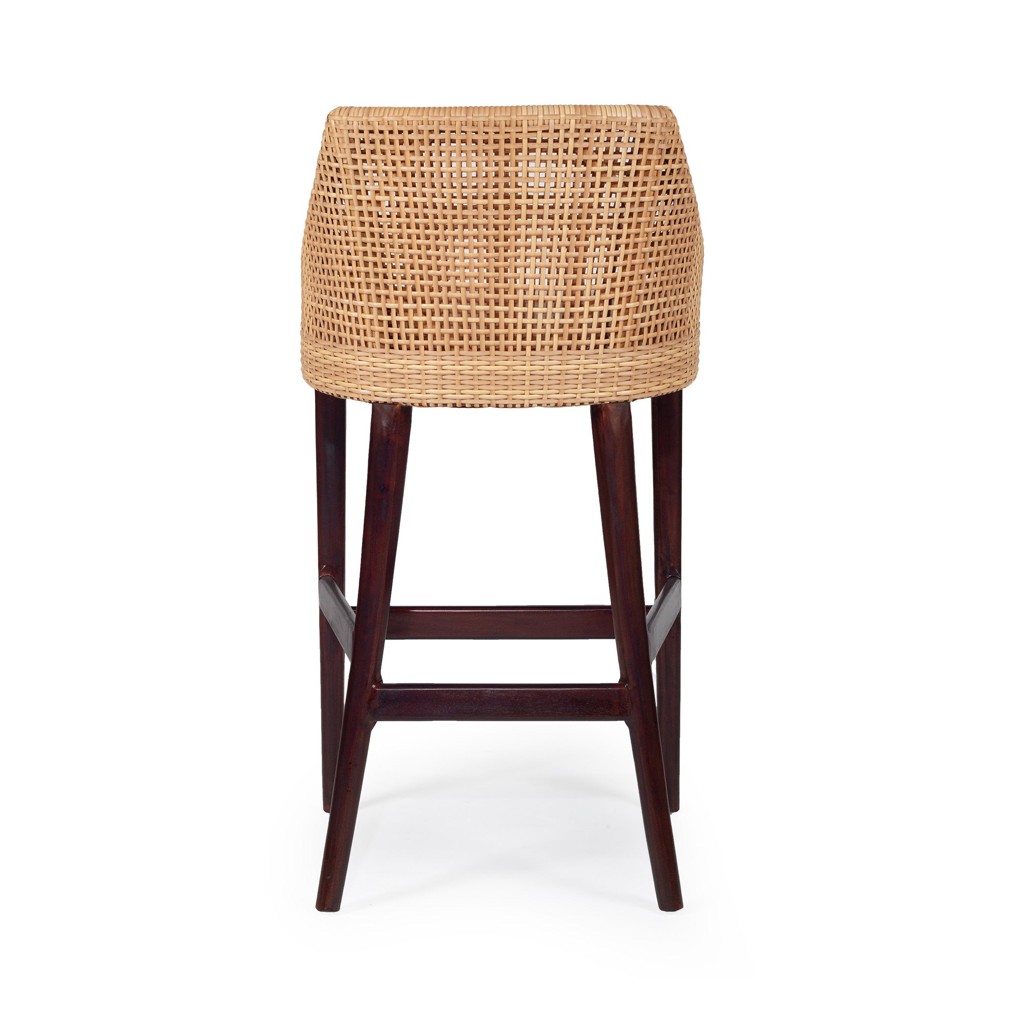 Jude Bar Stool - Honey/Mahogany – Serrata Living