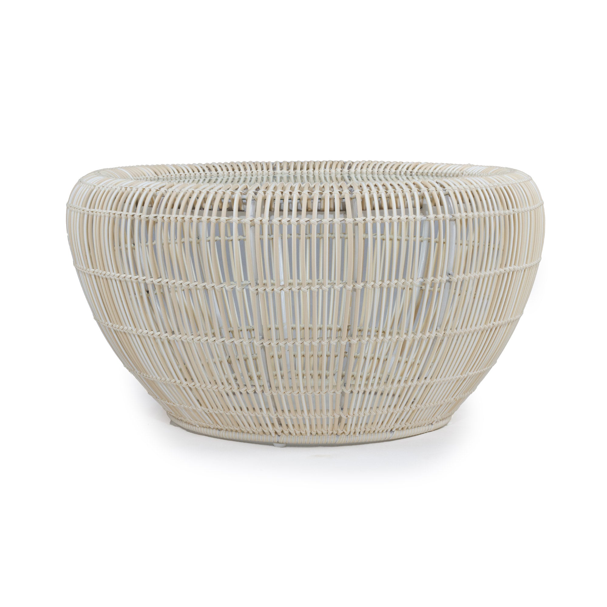 Loren Outdoor Coffee Table - Beach White – Serrata Living